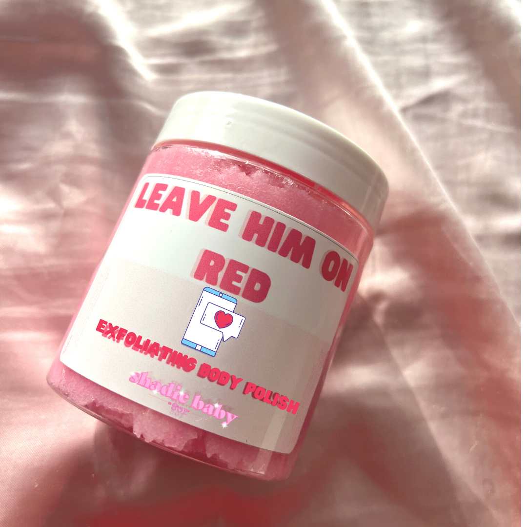 Leave Him on Red - Body Polish – Machisma Beauty